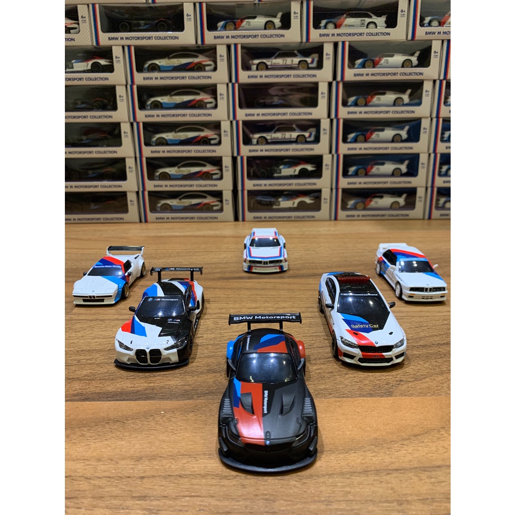 Shell X BMW Motorsport Collection Set (5 pieces: M1, M4 GT3, M5, CSL ...