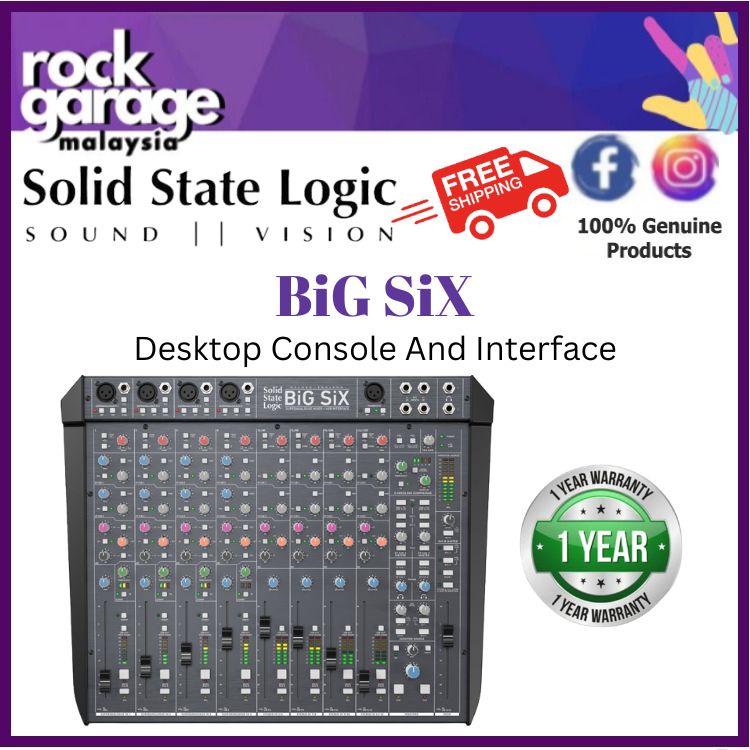 Solid State Logic BiG SiX Desktop Console And Interface | Shopee Malaysia