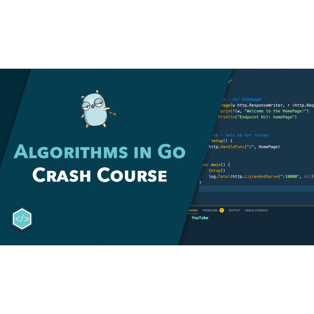 🔥COURSE🔥[Udemy] Go Algorithms Crash Course | Shopee Malaysia