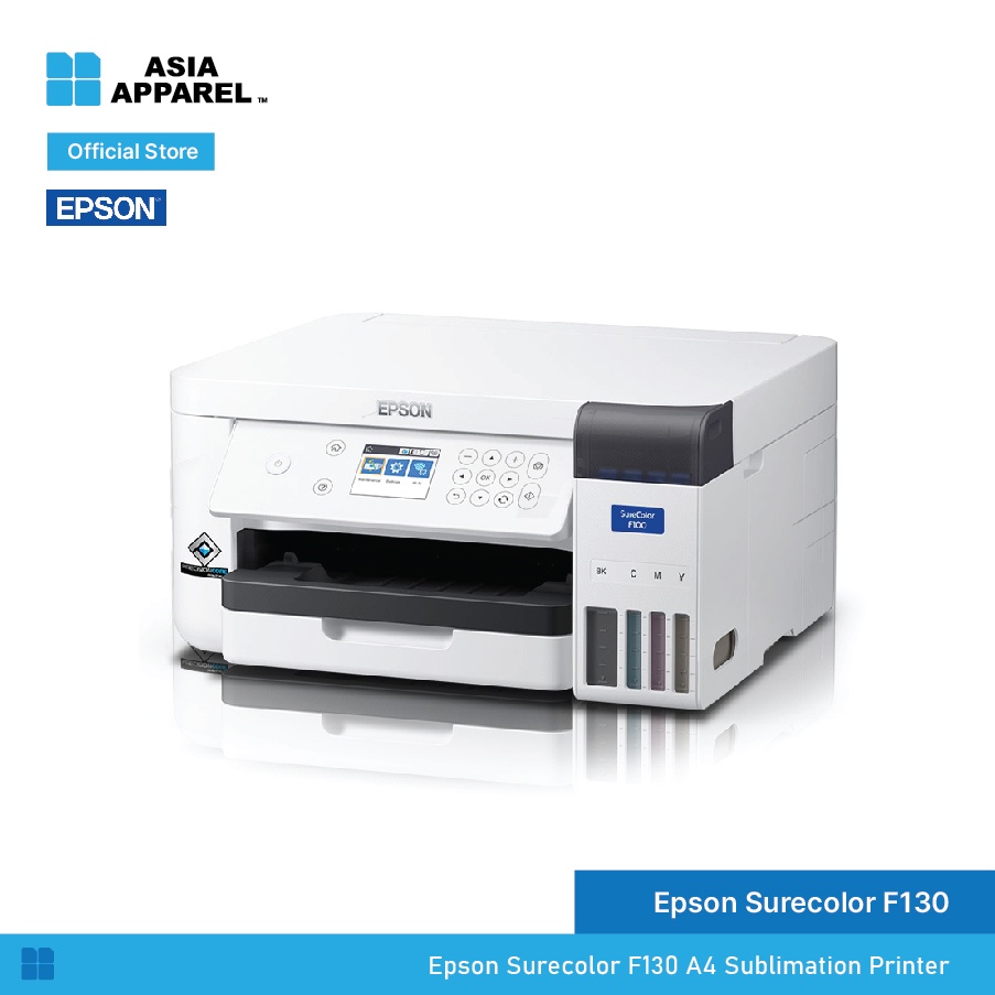 EPSON SURE COLOUR F130 (SC-F130) A4 DYE-SUBLIMATION TEXTILE PRINTER ...