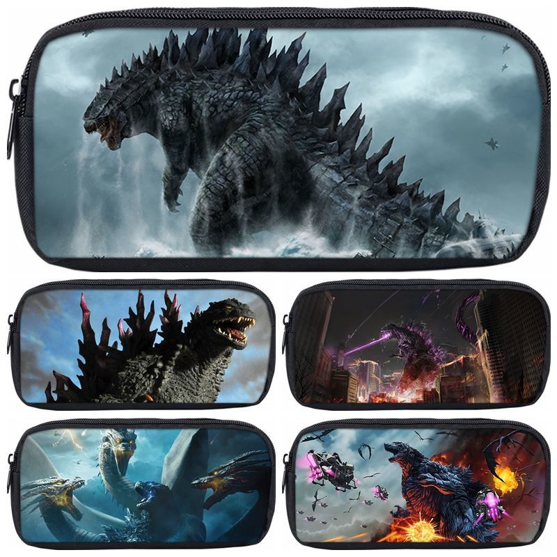 Godzilla Pencil Case Children s Cartoon Stationery Box Primary and ...