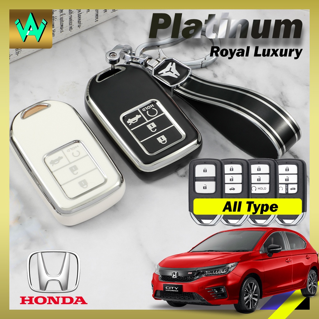 Honda City Hatchback Car Key Cover Case Sarung Kunci Civic FC Accord ...