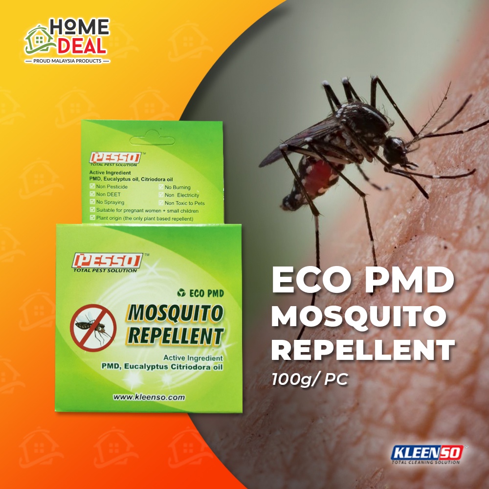Kleenso Pesso Eco PMD Mosquito Repellent 100GM / Gel Type / Penghalau ...