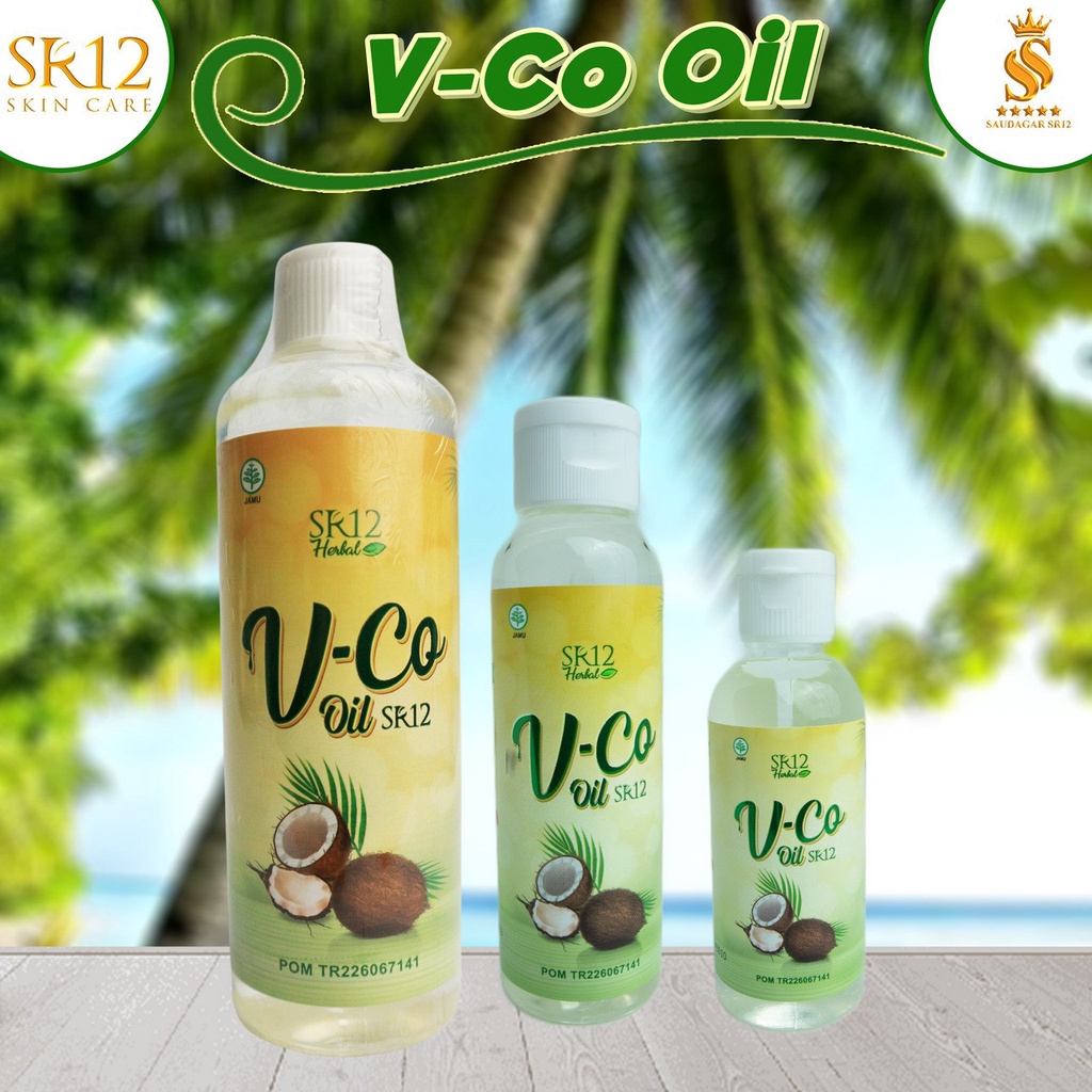 VCO OIL SR12 ORIGINAL PURE COCONUT OIL Multifunctional Immune Booster ...