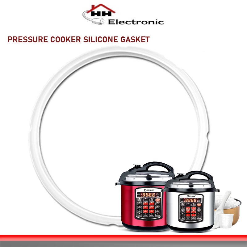 DESSINI ITALY 6L/8L Pressure Cooker Rice Cooker Silicone Gasket Seal ...