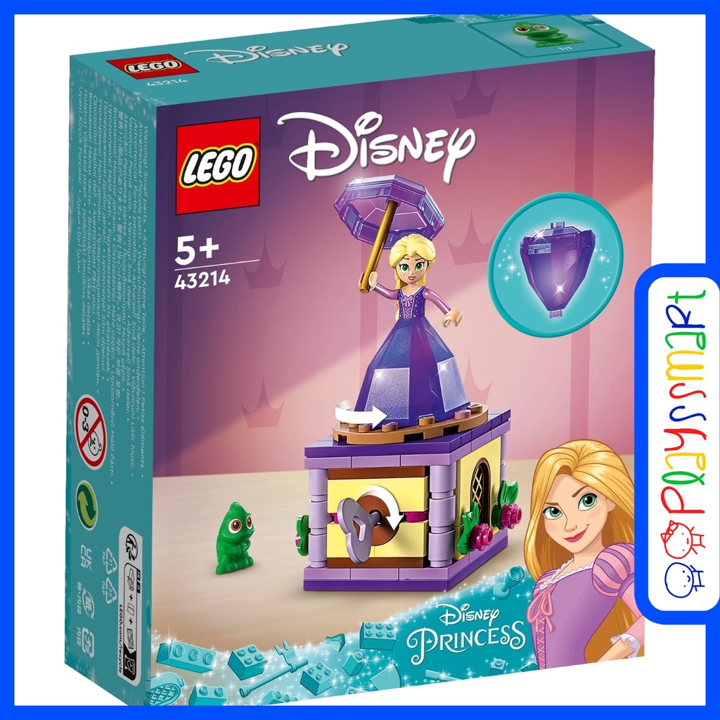 43214 LEGO Disney Twirling Rapunzel | Shopee Malaysia