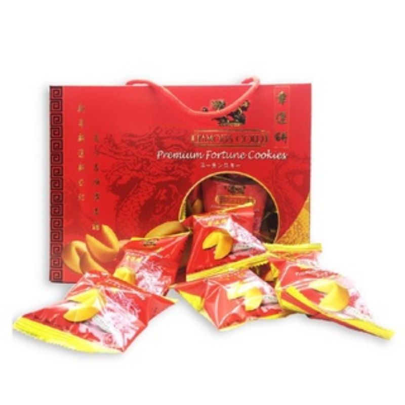 CNY Festive Famous Gold Premium 30 Fortune Cookies | Shopee Malaysia