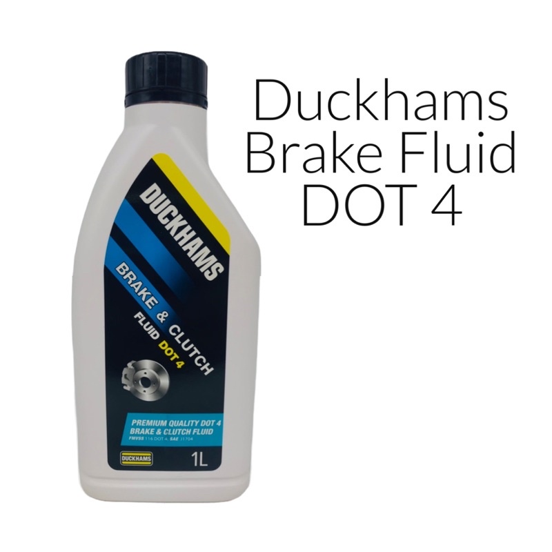 DUCKHAMS Minyak Brek / Brake Fluid DOT 4 (1 Liter) | Shopee Malaysia