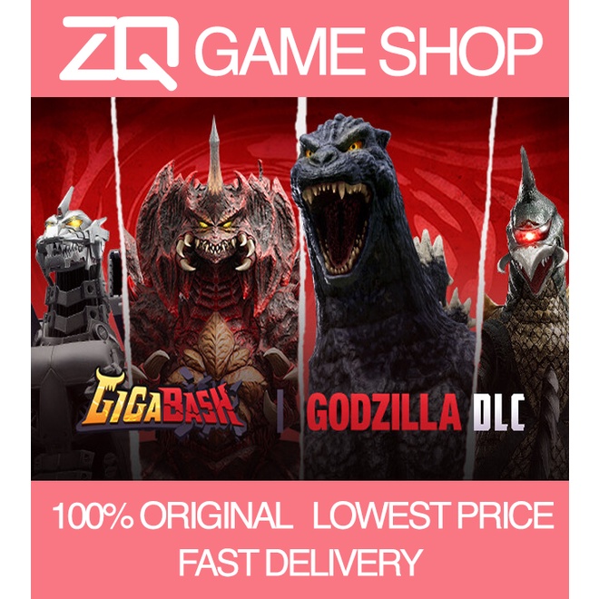 GigaBash Godzilla 4 Kaiju Pack | Steam PC Game | Online & Offline ...