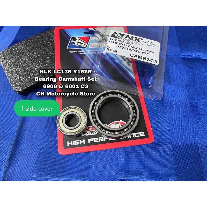 NLK LC135 Y15ZR Camshaft Bearing C3 Set Cam Ashuka SKF FZ150 NVX NVX155 ...