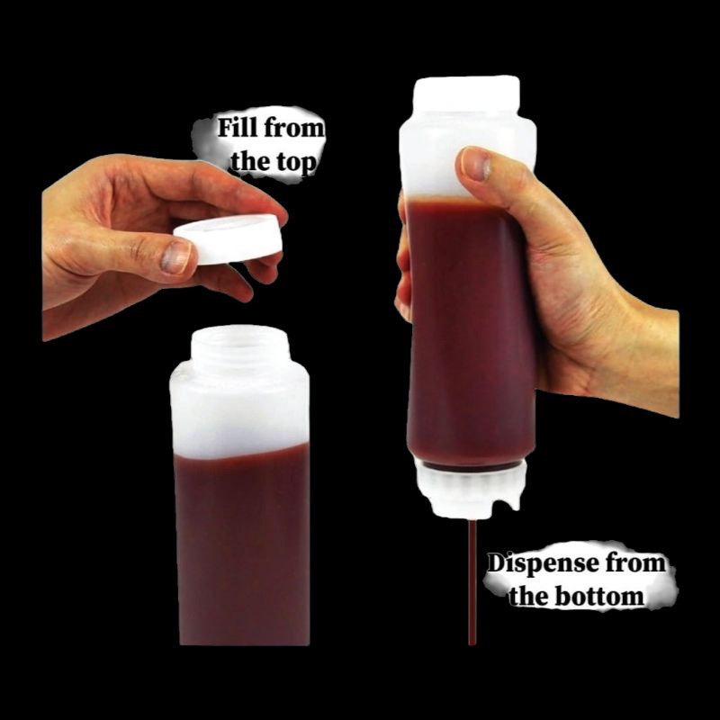 Squeeze Sauce Bottle / Botol Mayonis / Botol Sos / Sauce Dispenser ...