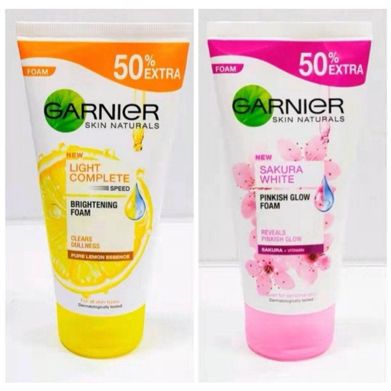 Garnier Bright Complete Foam 150ml/Sakura Foam 150ml | Shopee Malaysia