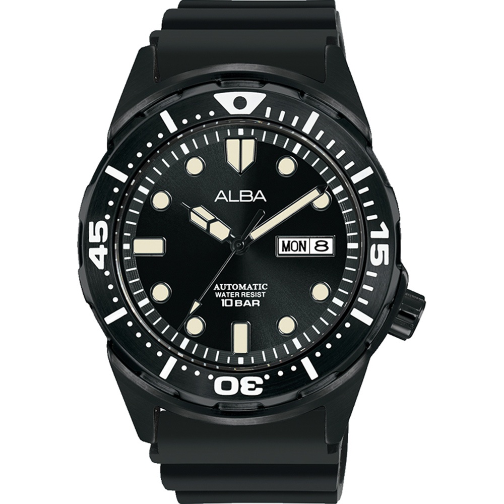 Alba Sports 42mm Diver's Men Automatic Watch AL4377X1 | Shopee Malaysia