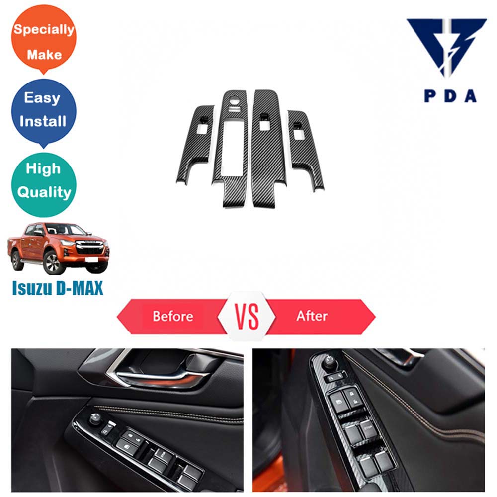 Isuzu D-MAX Powerwindow Switch Panel Cover | Shopee Malaysia