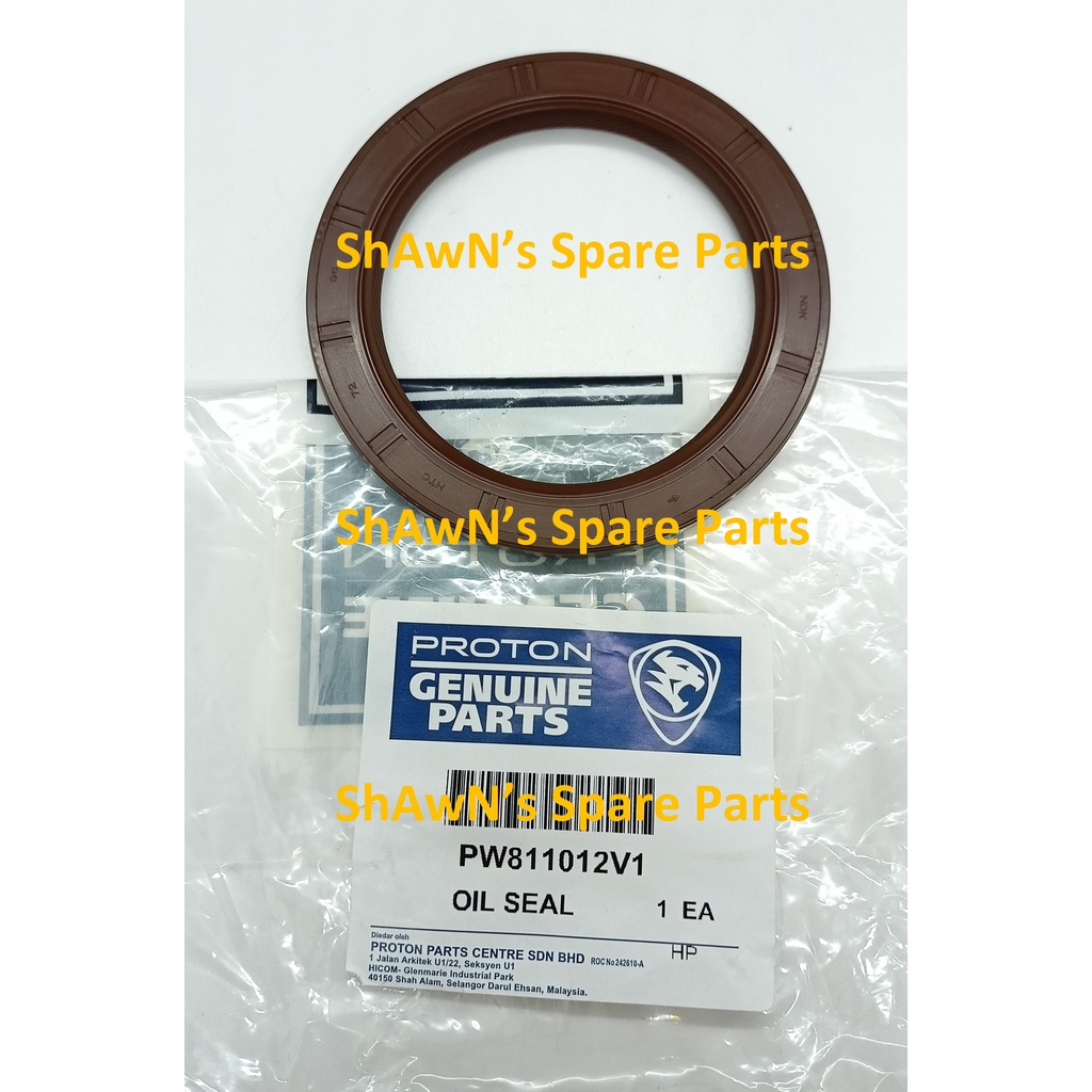 ORIGINAL Flywheel Oil Seal Saga Iswara Wira 1.3 1.5 Waja Gen2 Persona ...