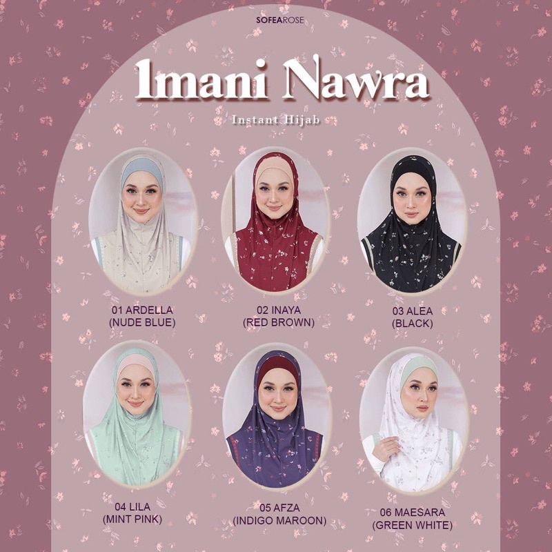 Sofearose Imani Nawra Instant Series | Shopee Malaysia