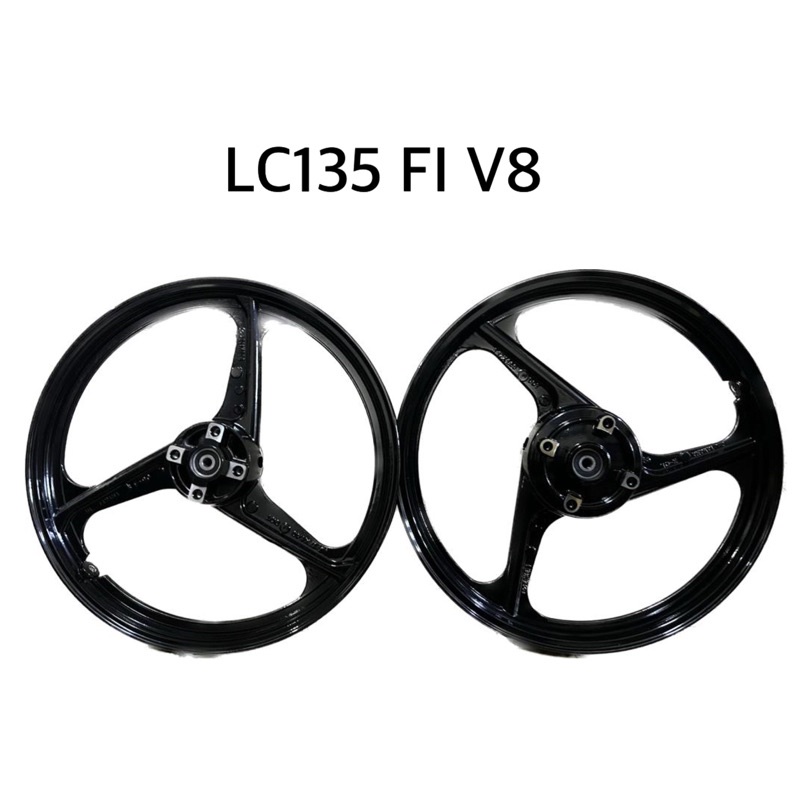 ENKEI 3 BATANG LC135 FI V8 SPORT RIM 1.4 1.6 17 DEPAN BELAKANG ENKEI SPORT RIM BLACK WHITE ...