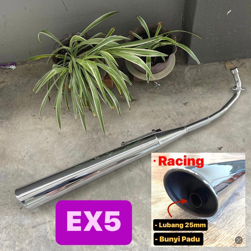 Honda EX5 STD Racing Exhaust Pipe Honda 25mm Standard Ekzos EXZOS ...