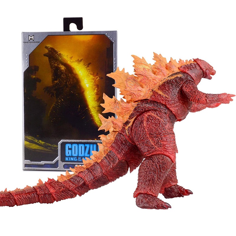 Neca 2019 Movie Version Red Lotus Godzilla Godzilla Figure/Figure Burn ...