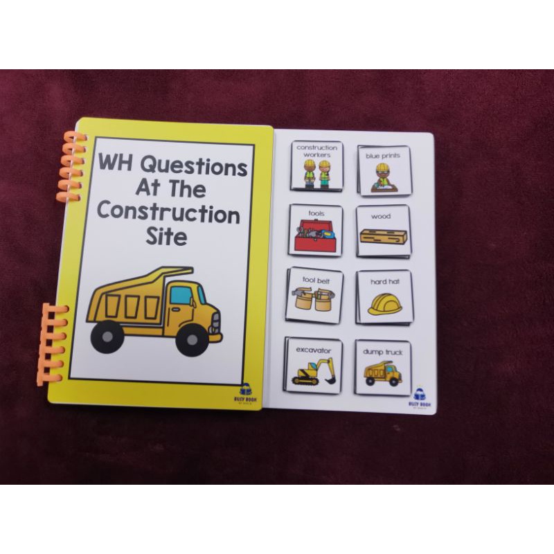 WH Questions At The Construction Site Interactive Early Learning ...