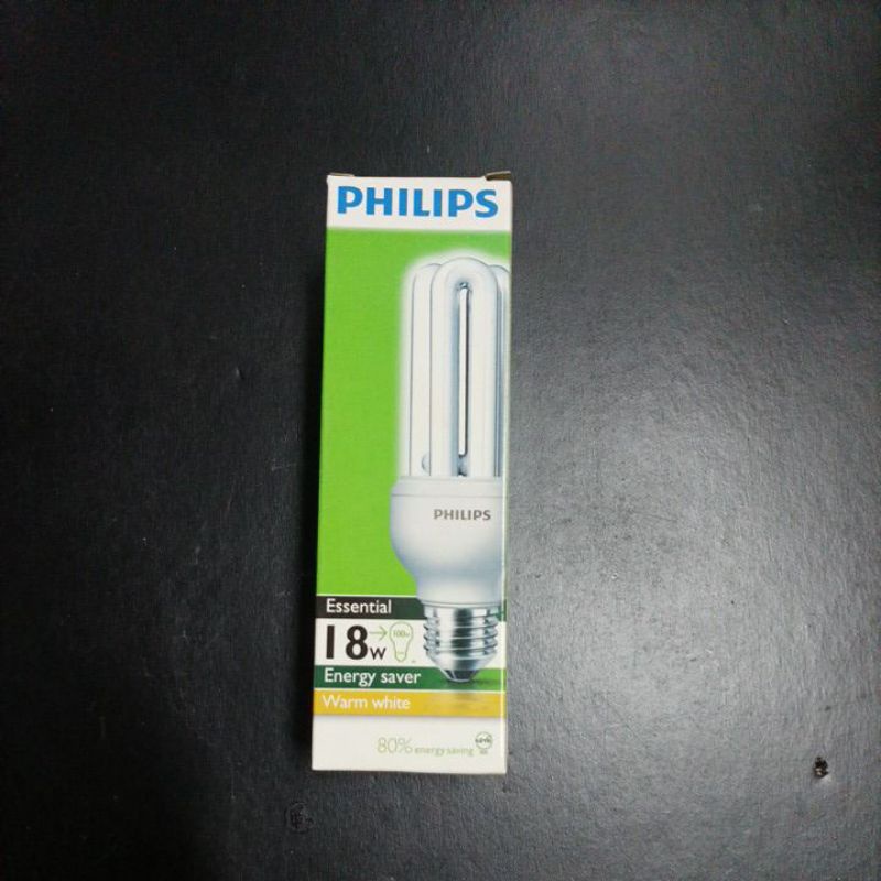 PHILIPS 18W PLCE WARM WHITE E27 | Shopee Malaysia