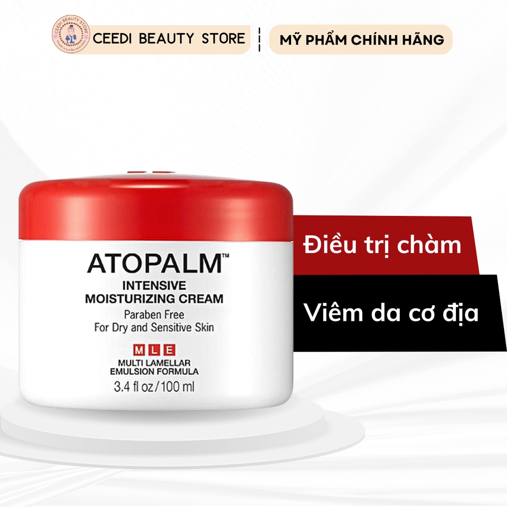 Atopalm MLE Cream moisturizer for babies improves eczema, atopic ...
