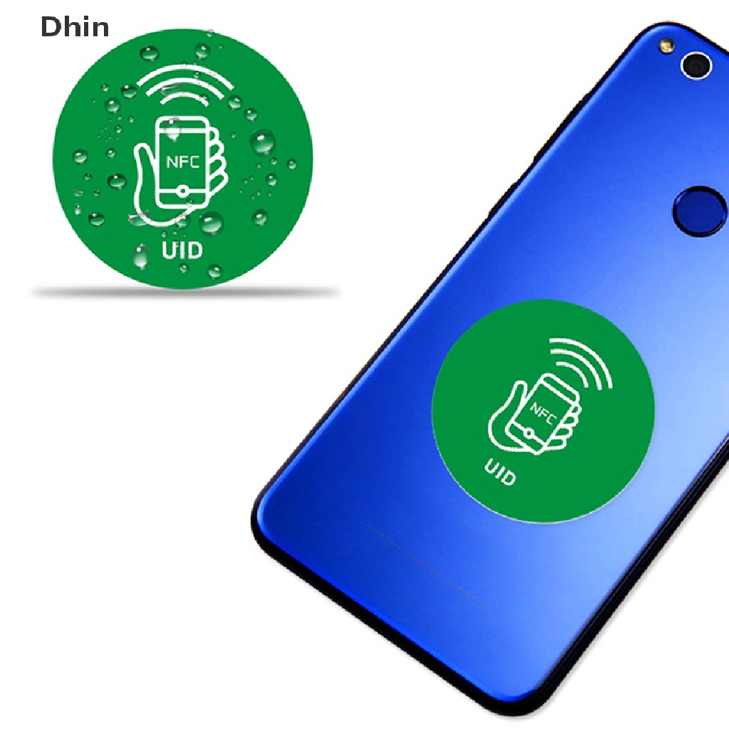 [Dhin] 1pcs UID Changeable Sticker RFID Tags Block 0 Rewritable 13 ...