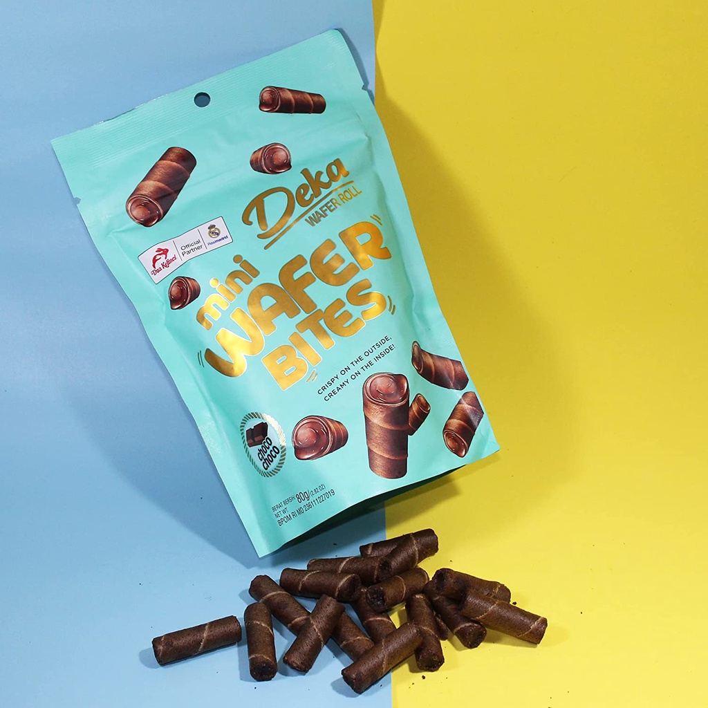 [HALAL] Deka Mini Wafer Bites 200g Choco Choco 200G 印尼 DEKA 迷你威化卷 Deka ...