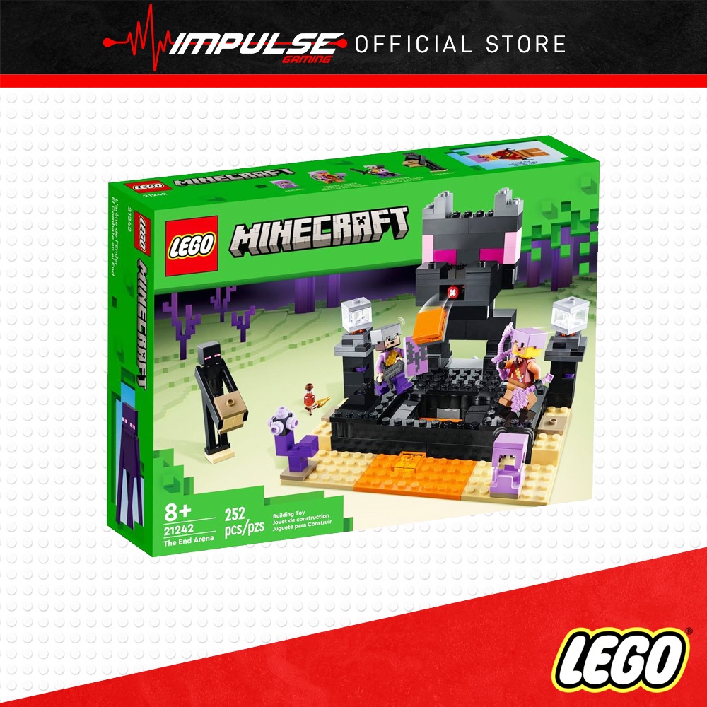 LEGO 21242 Minecraft - The End Arena | Shopee Malaysia