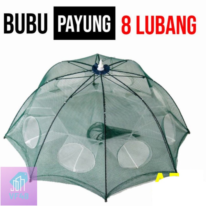 8-hole Bubu Umbrella - Fish Trap - Crab Trap - Crab Trap - Fish Trap ...