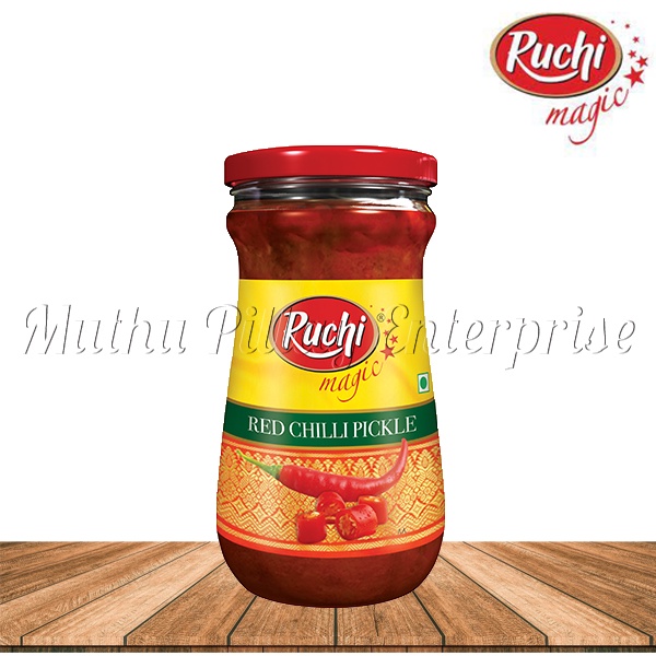 RUCHI RED CHILLI PICKLE 300G | Shopee Malaysia