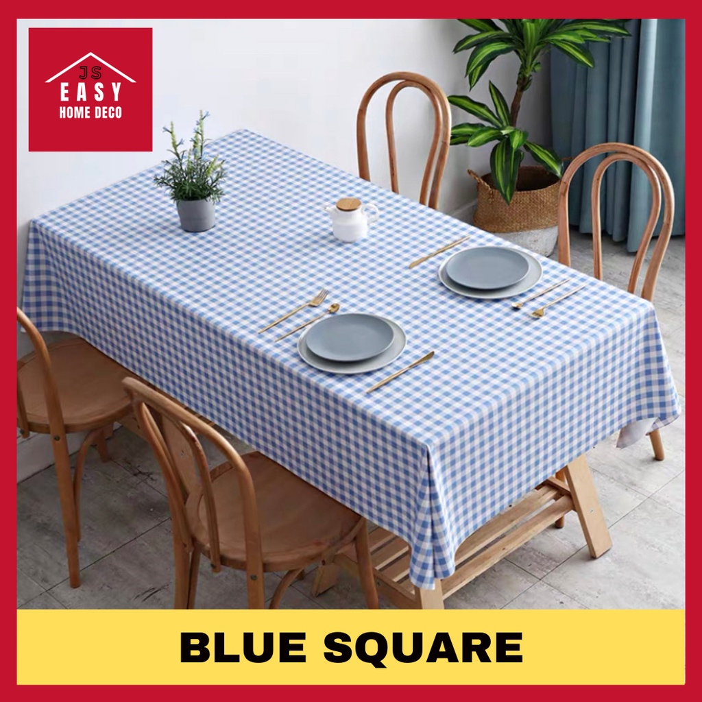 Table Cloth Dining Table Cover PVC Kitchen Picnic Mat Nordic Decoration ...