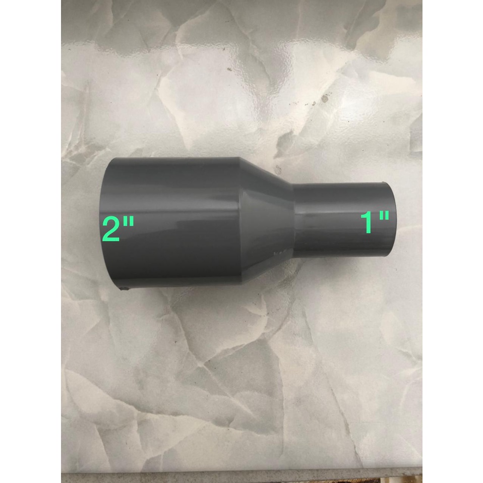 Vlok Sock/Reducer Socket PVC 2" x 1" 2x1 inch Rucika/Power AW | Shopee ...