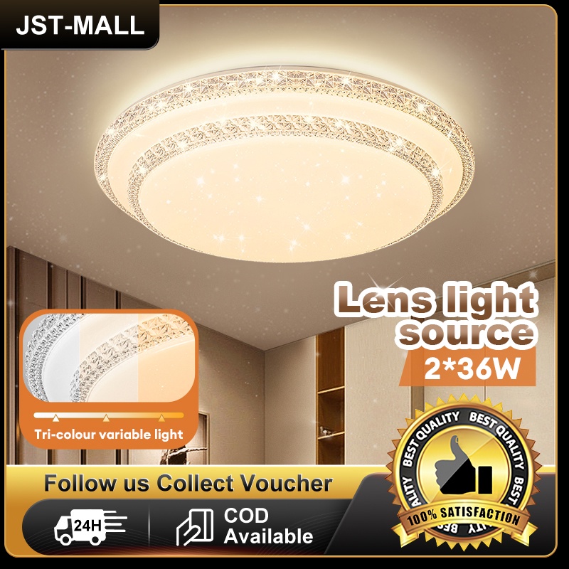 【HOT】LED Ceiling Lamp Cold Warm White Natural Light 24W 36W 220V For ...