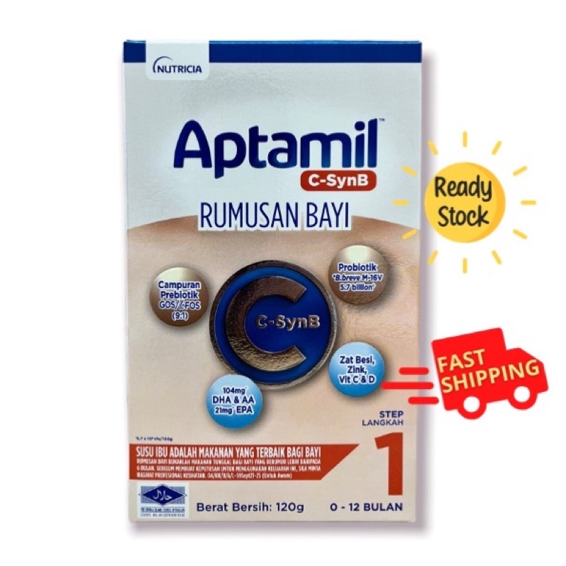 Aptamil C-SynB step 1 (120gm) exp July 2024 | Shopee Malaysia