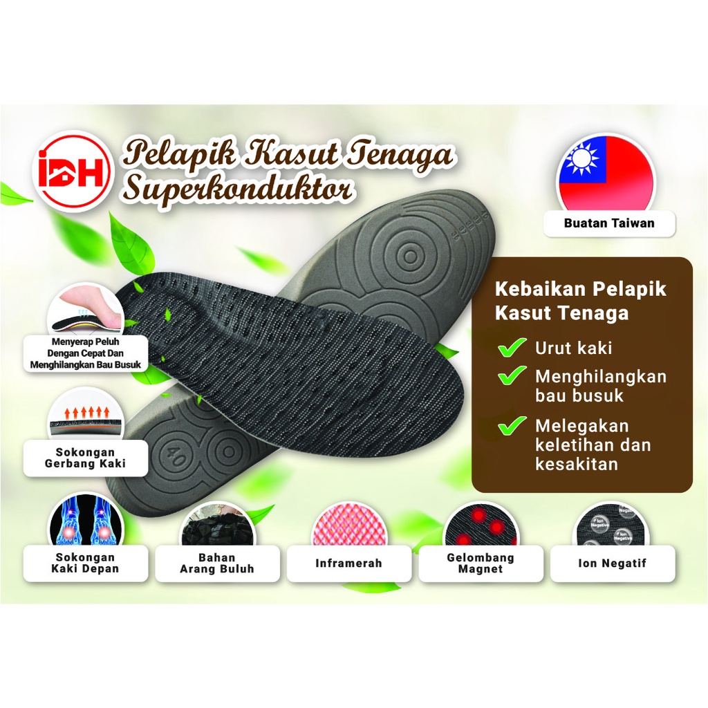 Insoles Foot Ultra Comfort Care Insoles Pelapik Kesihatan Kaki Insole ...