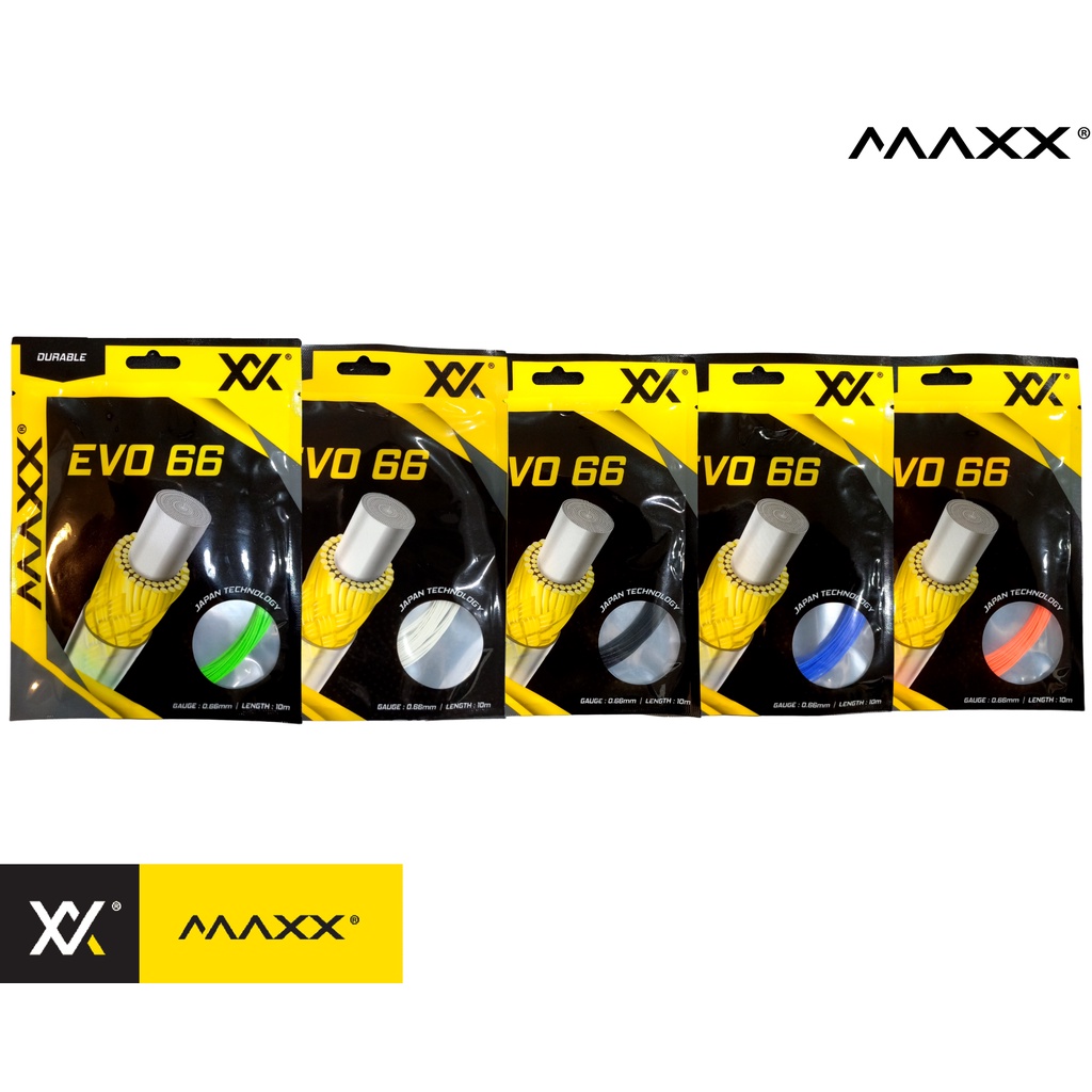MAXX EVO 66 Badminton String ORIGINAL | Shopee Malaysia