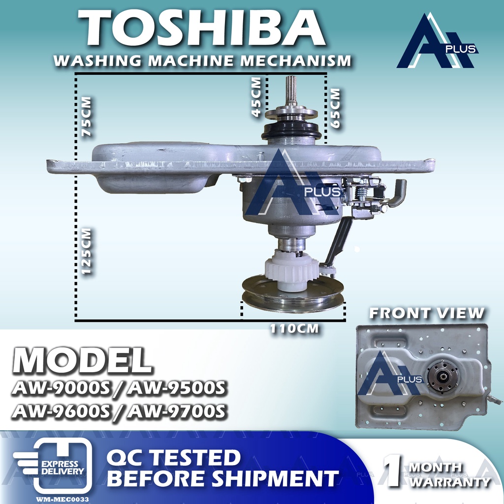 AW-9000S / AW-9500S / AW-9600S / AW-9700S TOSHIBA Washing Machine ...