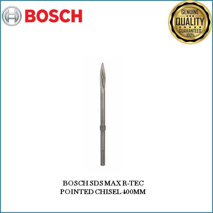BOSCH SDS MAX R-TEC POINTED CHISEL 400MM | Shopee Malaysia