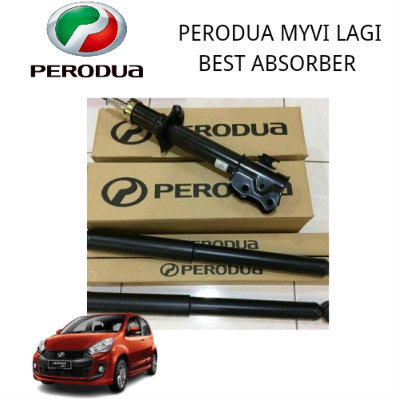 Perodua Myvi Lagi Best 2011-2017 Absorber Original Perodua 100%NEW ...