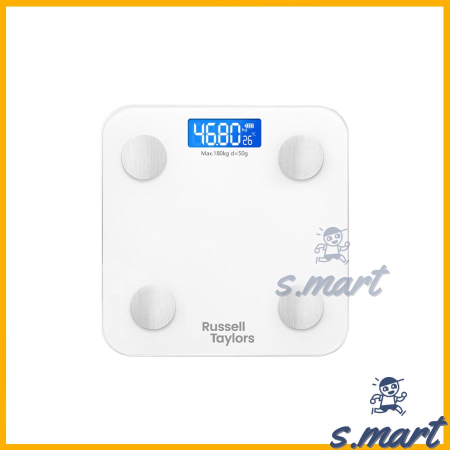 Russell Taylors Bluetooth Body Fat Weighing Scale BWS-10 | Shopee Malaysia