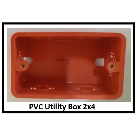 Utility Box 4x2 PVC (per pc) | Shopee Malaysia
