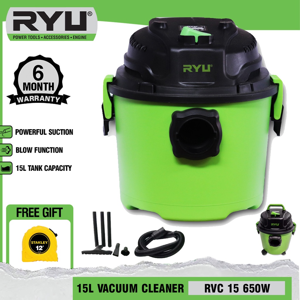 RYU (UN)VACUUM CLEANER (RVC15L) | Shopee Malaysia