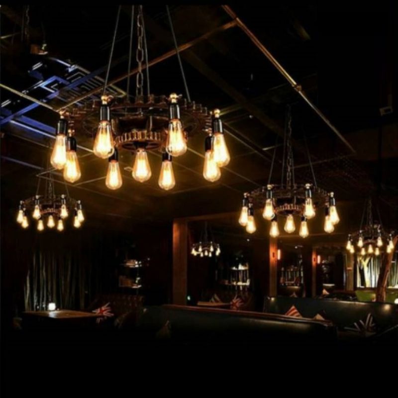 Light Fitting Cable// Outdoor Hanging Cafe E27 10M 10 Fittings +10 ...