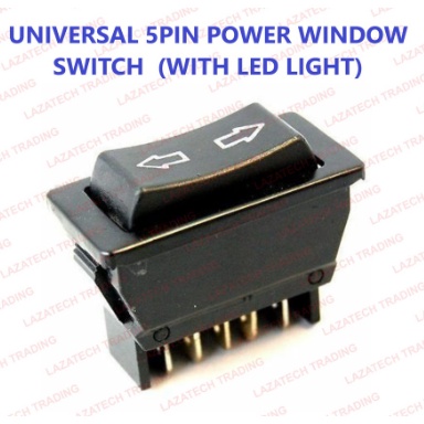 SOCKET 5PIN POWER WINDOW (UNIVERSAL SWITCH SOCKET) | Shopee Malaysia