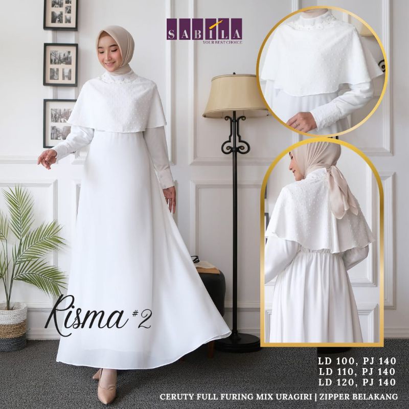 PUTIH Eid Robes 2023/ NEW UPDATE 2023 White Robes/risma 2 by/ White ...
