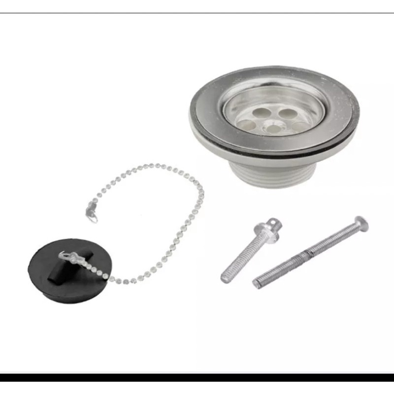 【32mm 38mm】1-1/2” 1-1/4” Stainless Steel Basin Waste Tray | Basin Sinki ...