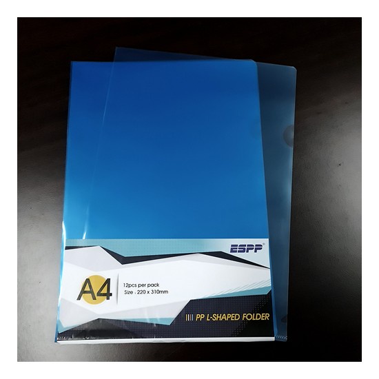 A4 L-Shape Colour Document Folder (12pcs per packet) | Shopee Malaysia