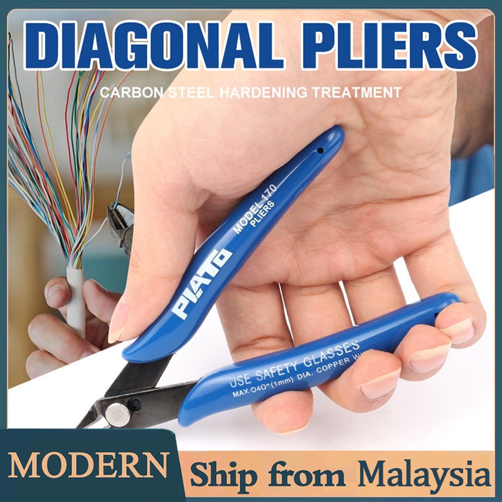 5 INCH MICRO WIRE FLUSH CUTTER INTERNAL SPRING ELECTRICAL SHEAR WIRE ...