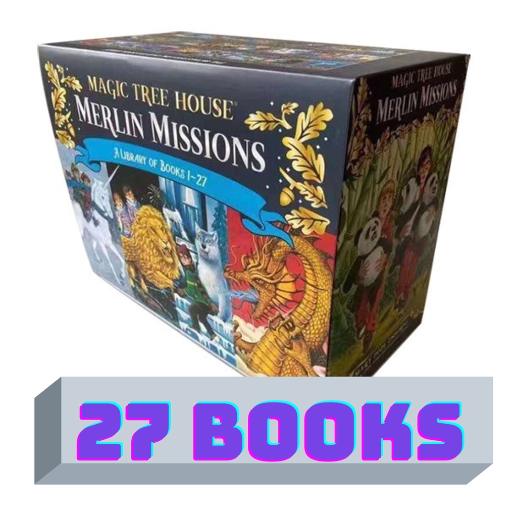 Magic Tree House: Merlin Missions Box Set (27 Books) | Shopee Malaysia